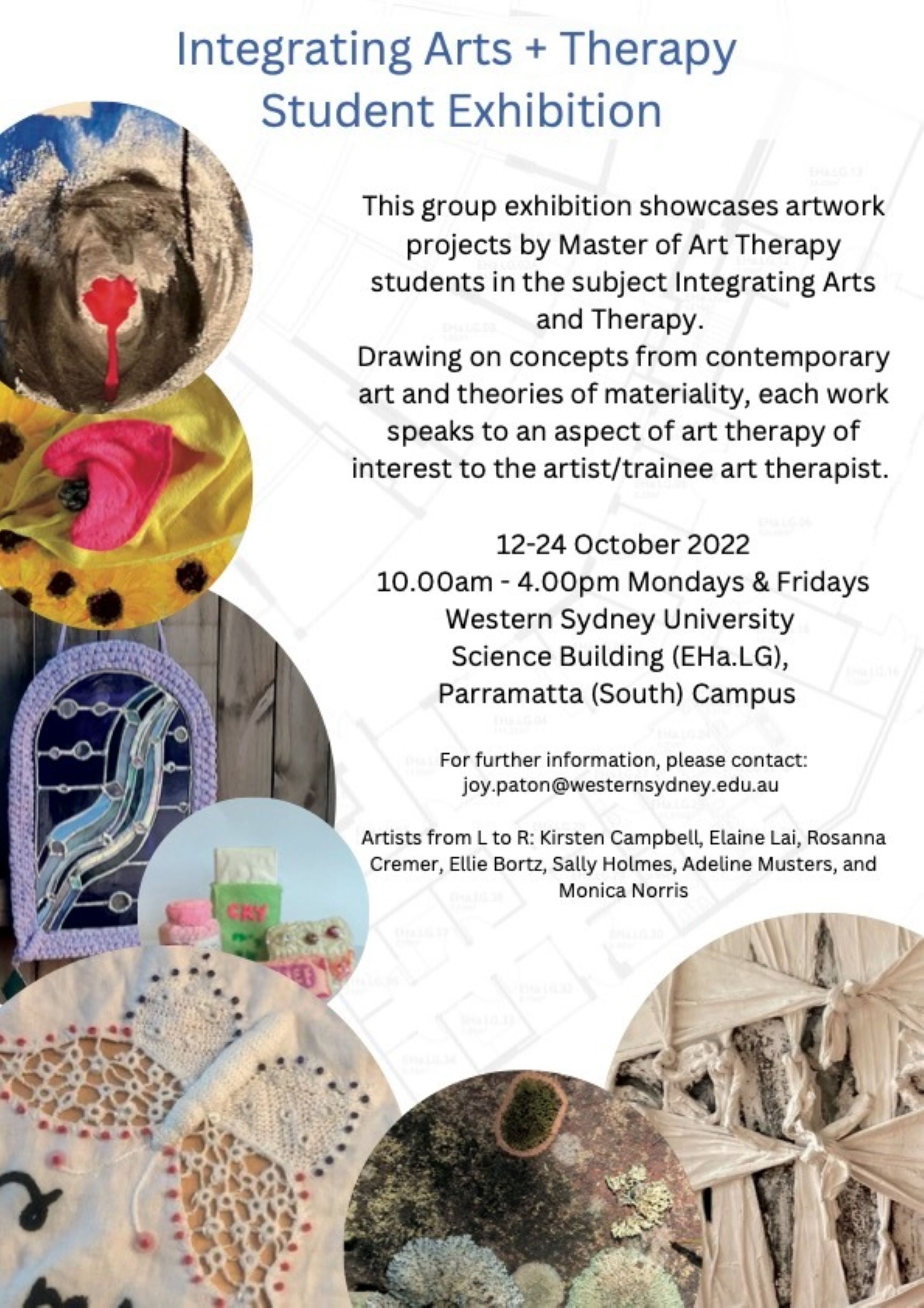 Integrated Art & Therapy Student Exhibition - Community Flower Studio