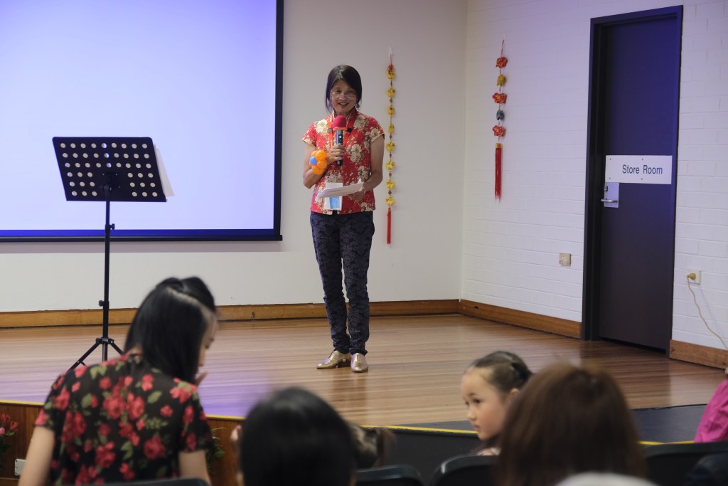 Bibi's Opening Speech at LNY Event - Community Flower Studio